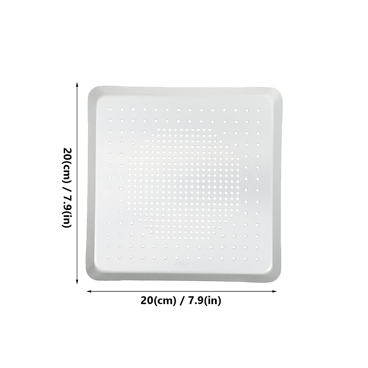 Luxshiny 1pc Pizza Pan Nonstick Bakeware Home Pizza Oven Pe Pan Metal Baking Pans Square Baking Pan Square Oven Pan Nonstick Pizza Plate Pie Baking Pan Aluminum Alloy Cooking Utensils Bread