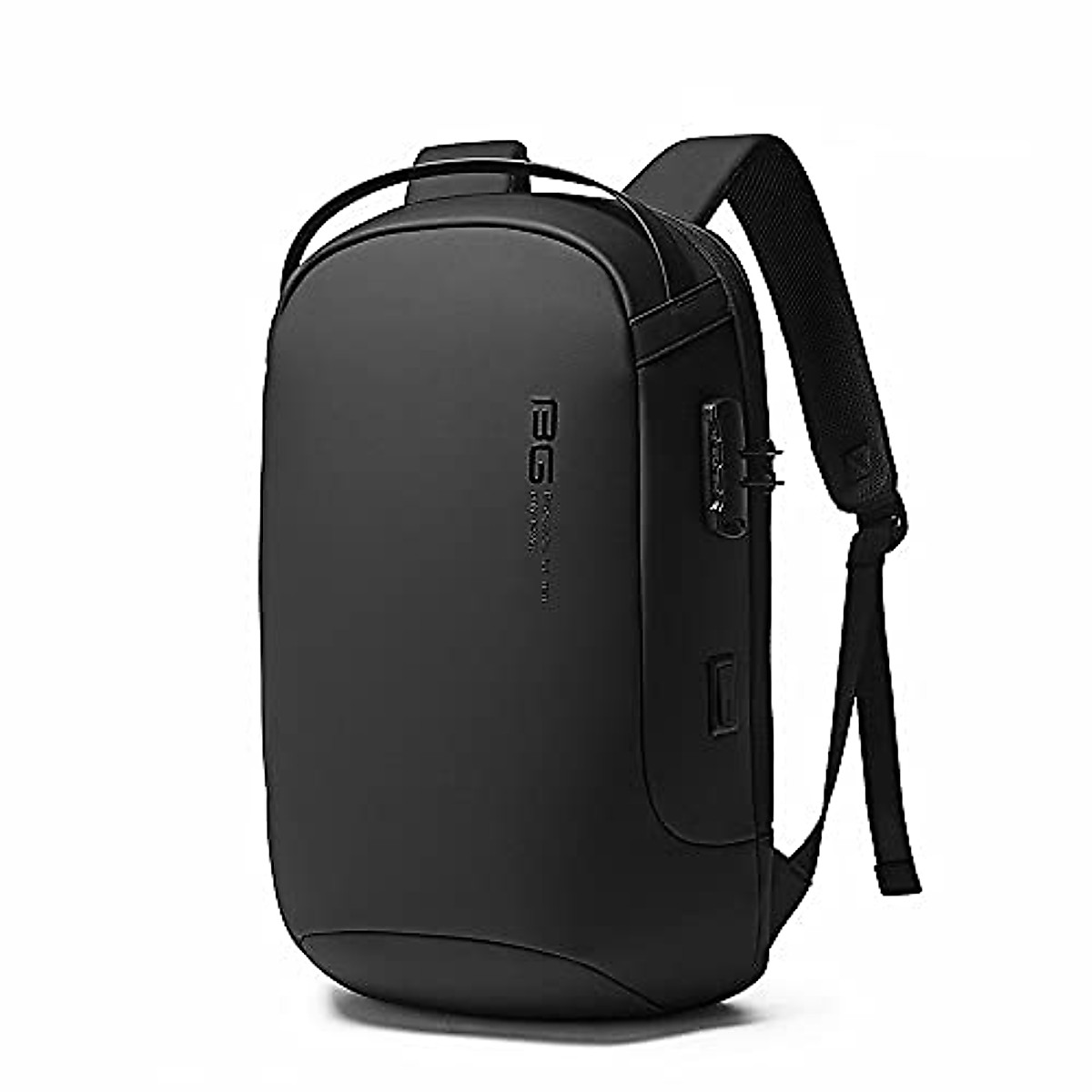 BANGE Travel Laptop Backpack Anti Theft Waterproof Durable Oxford 15.6 Inch Laptop Computer 23L Business Bag 0.85 KG Weight With USB Port For Men Women School College Gifts-Grey, Large (BG-7225)