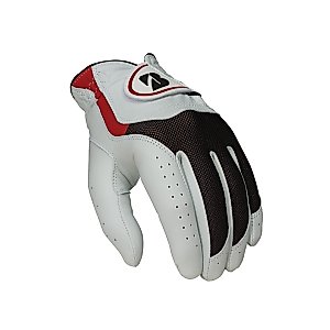 Bridgestone Golf 2015 E Glove, Left Hand, Cadet Medium , White