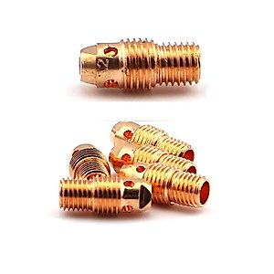 WeldingCity Pack of 5 Collet Body 13N29 (1/8") for TIG Welding Torch 9, 20 and 25 Series from Weldcraft Lincoln Miller ESAB Weldcraft CK (5-PK)