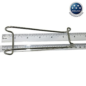 OSUNG Dental Columbia Cheek Retractor Autoclavable Mouth Opener Stainless Steel Instrument Teeth Whitening RTCRC 2 pc set