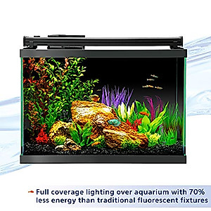 Aqueon Modular LED Aquarium Light Fixture, 20-inch
