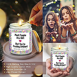 Birthday Gifts for Women, Friendship Gifts for Women Birthday BFF Gifts Funny Gifts for Women, Her, Best Friends Female, Sisters Sprinkles Scented Candle