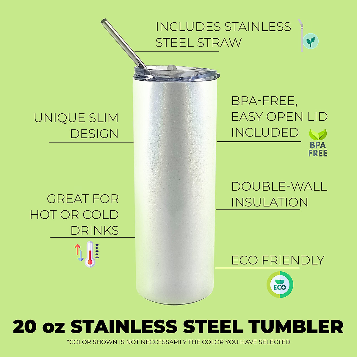 Soccer Mom – Personalize with Name & Number – One 20 oz Iridescent Stainless Steel Travel Tumbler with Straw – Double Wall Vacuum Insulation– Keep Beverages Cold For Up to 18 Hours or Hot for 6 Hours