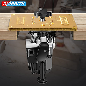 CNC Spoilboard Surfacing Router Bits, 1/4“ Shank 1” Cutting Diameter Dado and Planer Router Bits Spoilboard Cutter with Removable Inserts, Carbide Tipped Slab Flattening bit for Woodworking