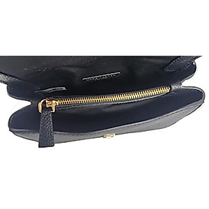 Marc Jacobs H104L01PF22 Black With Gold Hardware Women's Leather Shoulder Bag