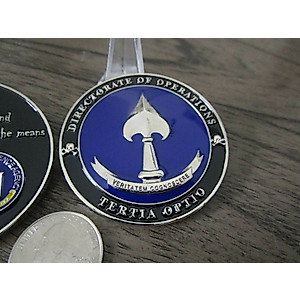 Oneworldtreasures CIA Directorate of Operations Clandestine End Justifies The Means Challenge Coin