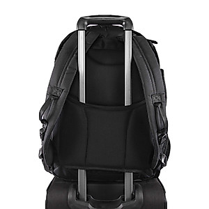 Original Penguin Men's Fletcher Laptop Backpack, Grey Crosshatch, 19 in