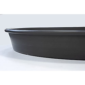 LloydPans Kitchenware 14 Inch by 2 Inch Deep Dish Pizza Pan, Pre-Seasoned, Stick Resistant