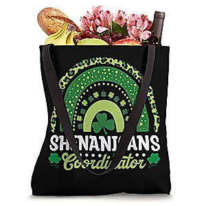 St Patricks Shenanigans Coordinator School Funny Teacher Tote Bag