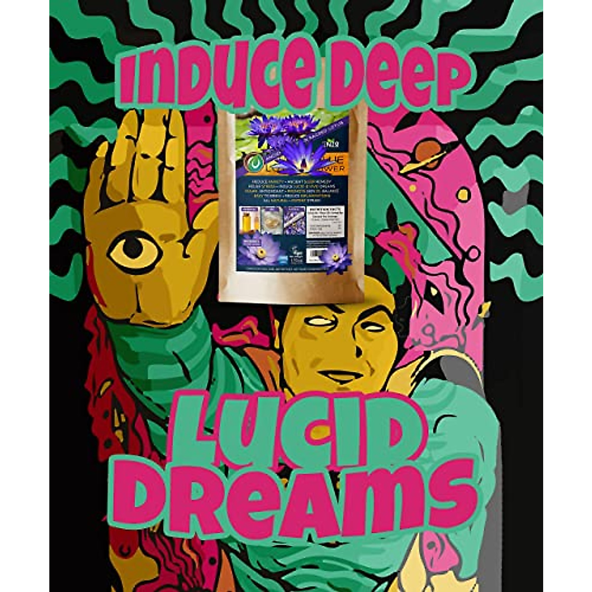 Herbal Exotic Premium Dired Whole Flower Tea (50g) Matcha Green Tea Powder 4oz (Ancient)