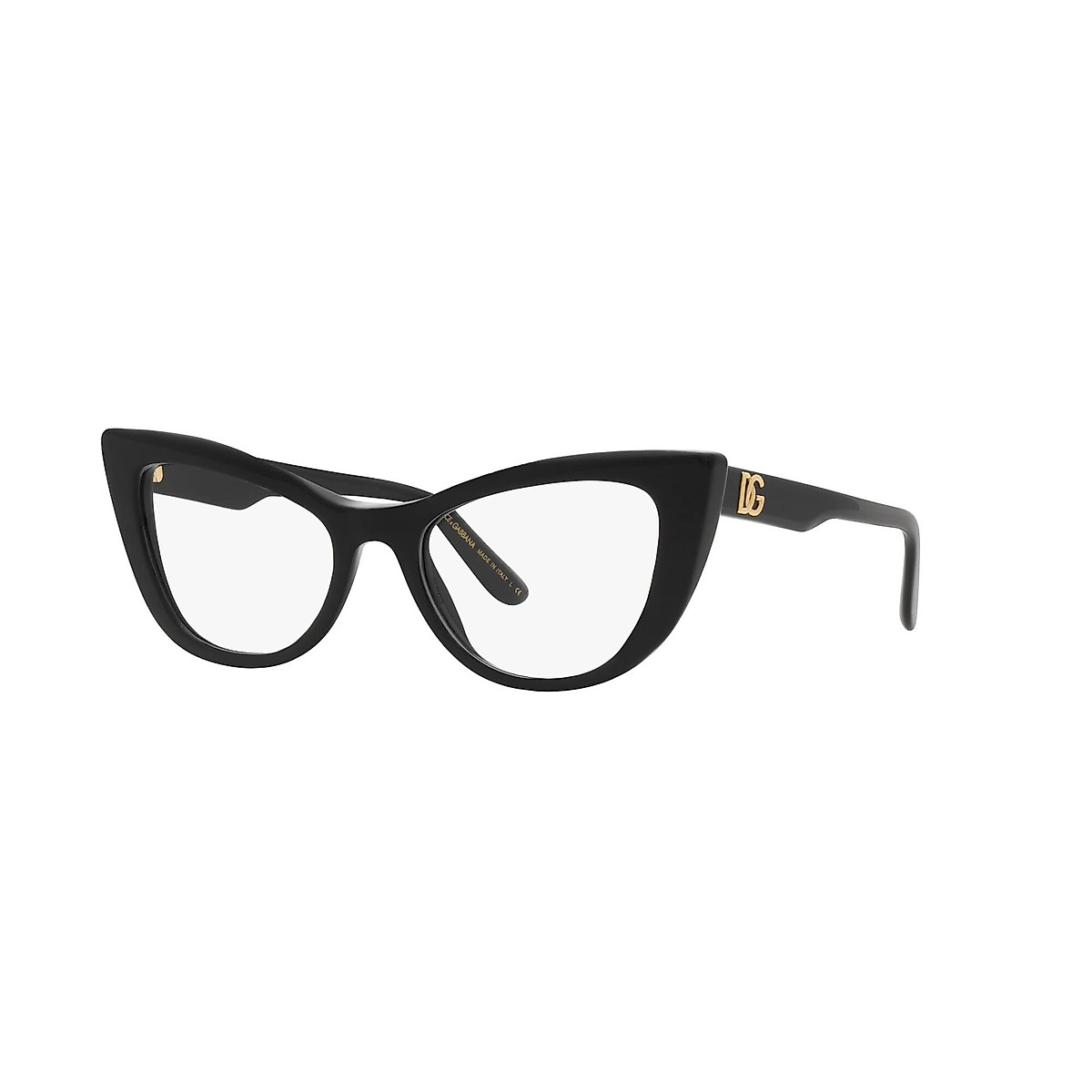 Dolce & Gabbana DG3354-501 Eyeglass Frame Black w/Demo Lens 54mm