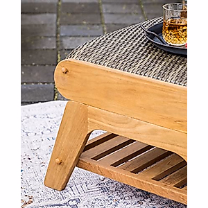 Cambridge Casual Auburn Upholstered Outdoor Ottoman