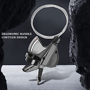 Sudemota 2Pcs M370 9 Speed Shifter Trigger Set | 3 X 9 Speed Shift/Shifter Brake Lever Combo