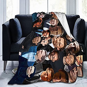 Tom Hiddleston Soft and Comfortable Warm Fleece Blankets Beach Blanket Picnic Blankets Throw Blankets (50"x40")