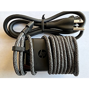 New Replacement HP 65W USB C AC Adapter for HP Spectre 13 x360 2019 13-AP Folio 13-ak0000 Elite x2 1013 G3, Comaptible P/N: L04540-001, L04650-850, PA-1650-38HT, TPN-LA12