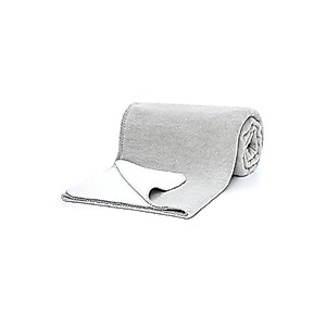 Arus Home Collection Cotton Blend Double Sided Reversible Luxury Throw Blanket Gray-Ivory 60"X80"