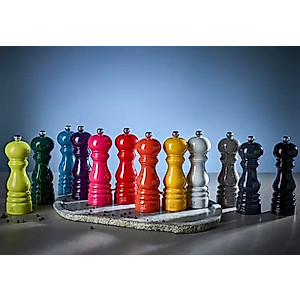 PEUGEOT - Paris Pepper Mill 18 cm - Paris Rama Collection - Classic Adjustment - PEFC Certified Wood - Made in France - Forest Green