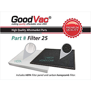 GOODVAC HEPA Filter Kit Compatible with Winix HR900 (Filter T)