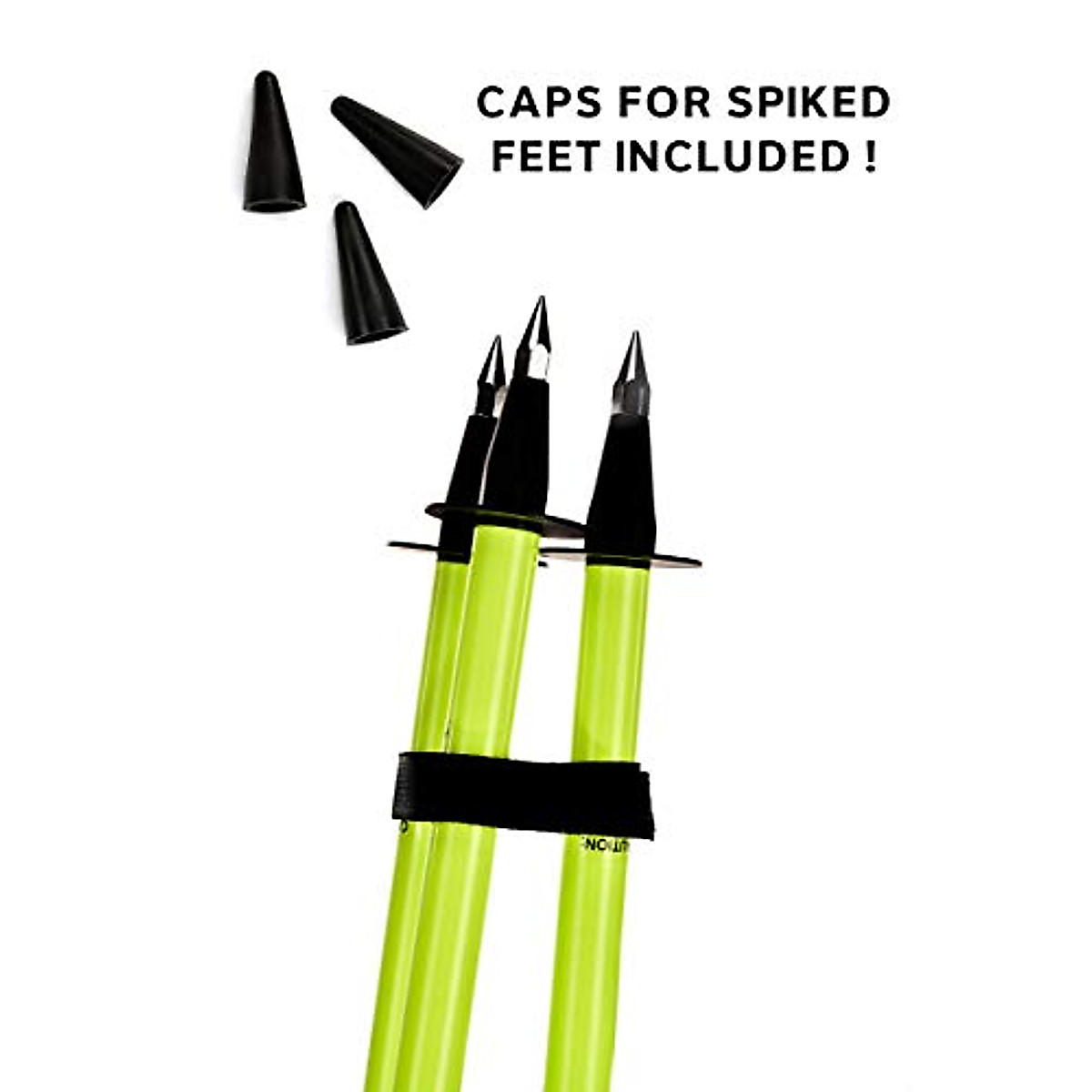 AdirPro 2M Two-Piece GPS Rover Rod (Red) & AdirPro Surveying Tripod for Prism (Green) Bundle