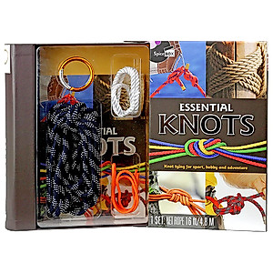 SpiceBox Adult Art Craft & Hobby Kits Gift Set Knots, Multi Colors (10034)