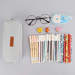 iSuperb Cotton Linen Pencil Case Pouch Bag Office Storage Organizer Coin Pouch Cosmetic Bag