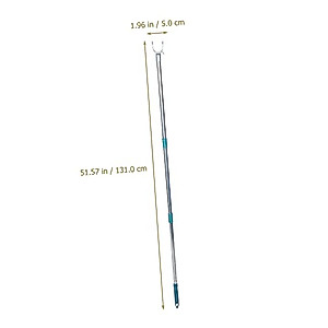 WOONEKY Stitching Clothes Rail Retractable Multi Tool Clothesline Outdoor Multi Functional Clothes Pole Washing Line Prop Garment Pole Adjustable Rod Laundry Clothes Reach Tool Clothes Rod