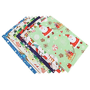 Sewing Fabric, Craft Fabric Felt Felt Craft Felt Fabric Sheets 8Pcs Fabric, for Christmas Crafts Coasters Crafts DIY