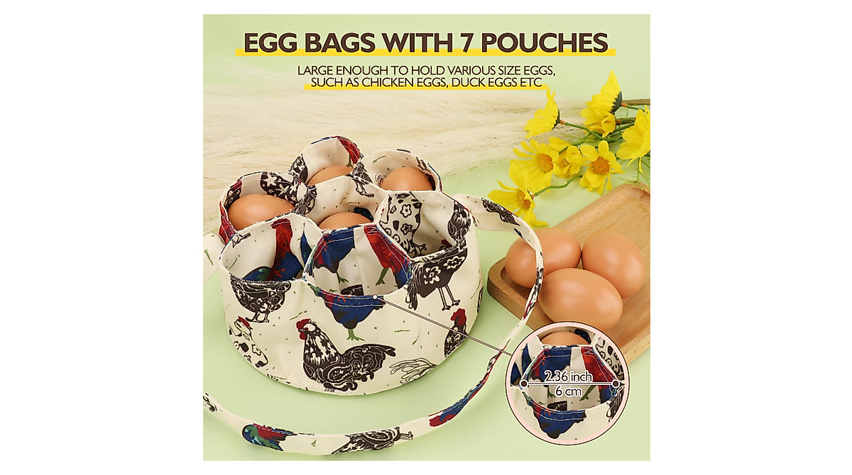 Egg Bags Hossmily Egg Basket Mini Egg Collecting Basket Egg Gathering ...