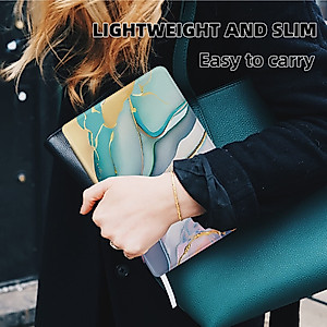 Galaxy Tab A8 10.5 Case 2022/2023 with 360 Degree Rotating Swivel Kickstand Marble Design, RYUITHDJP for Samsung Tab A8 Tablet Case 10.5 Auto Wake Sleep Cover