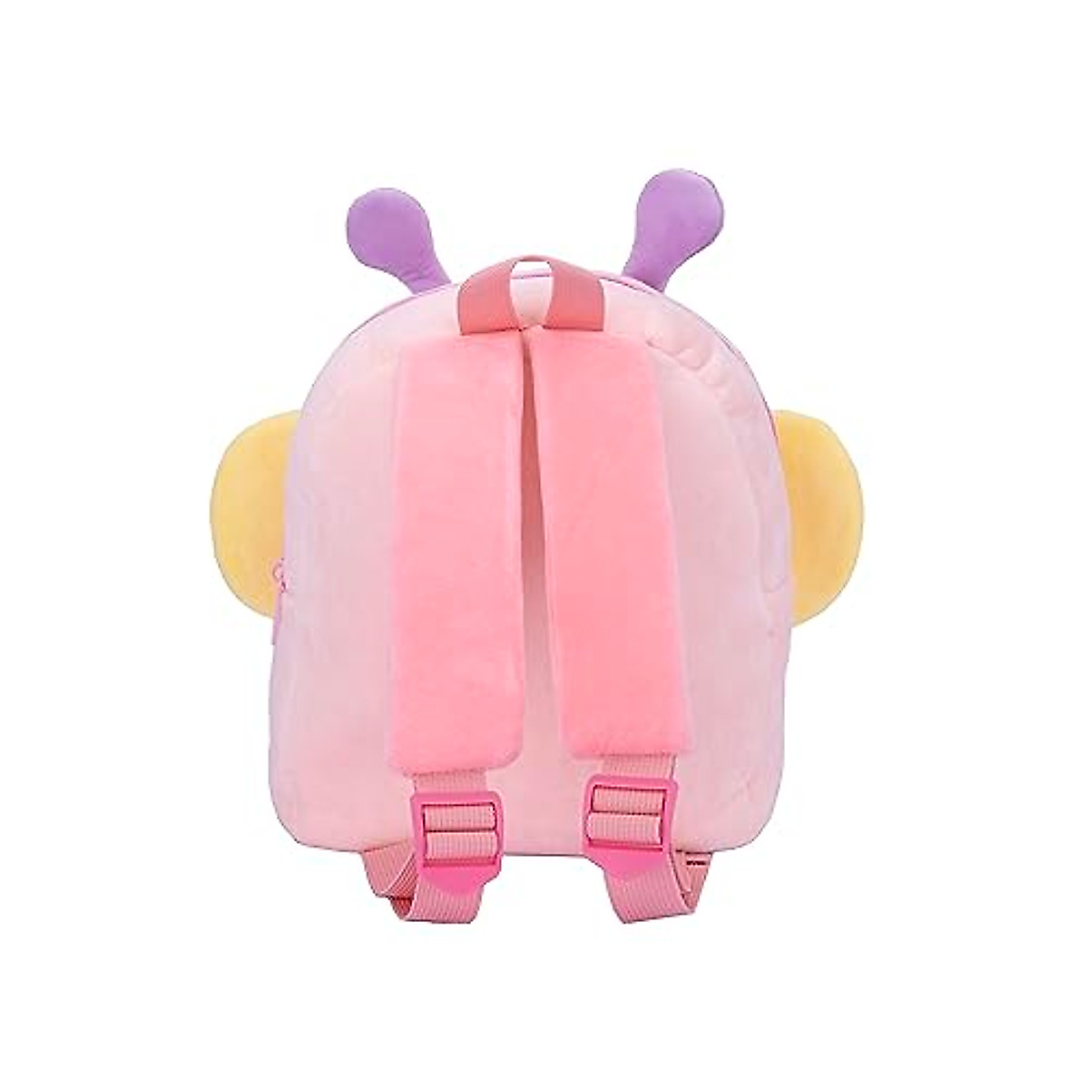 JoyRokaro Toddler Backpack Butterfly Backpack Cute Plush Bag Cartoon 10" Preschool Backpack For 2-6 Years Girls Boys