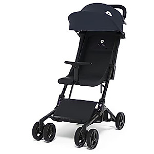 ShaHa Lightweight Stroller – Baby Travel Stroller for Toddlers – Foldable Compact Stroller for Travel, Airplane Stroller has Swivel Front Wheels, 1-Step Brake, Sun Canopy and Reclining Backrest