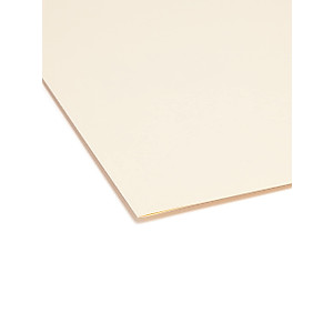 Smead File Folder, Reinforced 1/3-Cut Tab, Letter Size, Manila, 100 Per Box (10434)