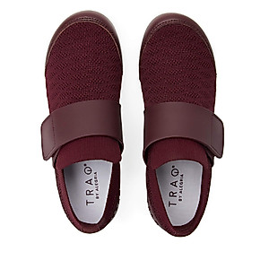 TRAQ by Alegria Qwik Womens Smart Walking Shoe Wine Waves 12 M US