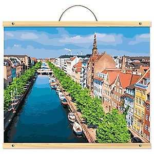 Artist's Loft Necessities Port Town Paint-by-Number Kit by Artist's Loft