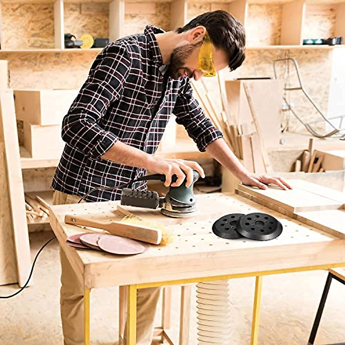 5" Orbital Sander Backing Pad, Sander Pad Replacement for Craftsman Random Orbit Sanders 315116070,315112180