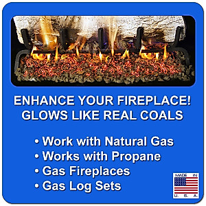 Midwest Hearth Glowing Embers - 6 oz. Bag