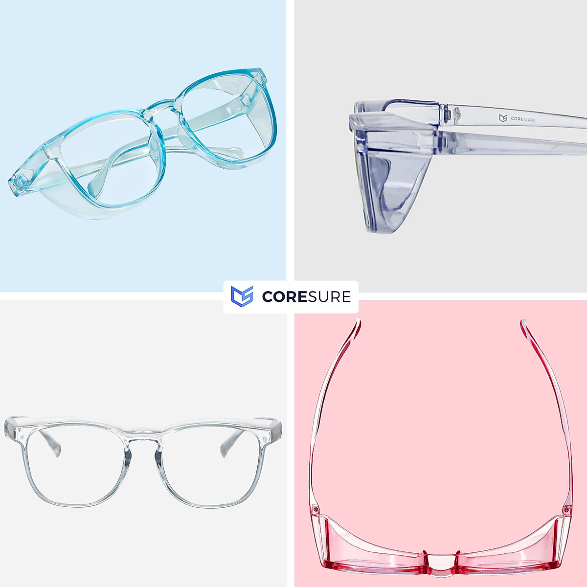 Anti Fog Safety Glasses (Crystal)