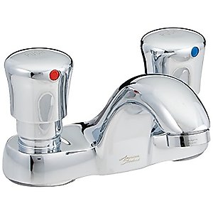 American Standard 1340227.002 Metering Centerset Faucet 0.5 GPM, 4-Inch, Chrome
