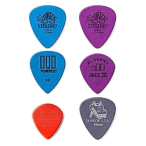 NuX Edge Delay Bundle with 2 Patch Cables, 6 Dunlop Picks, and 9v Power Supply