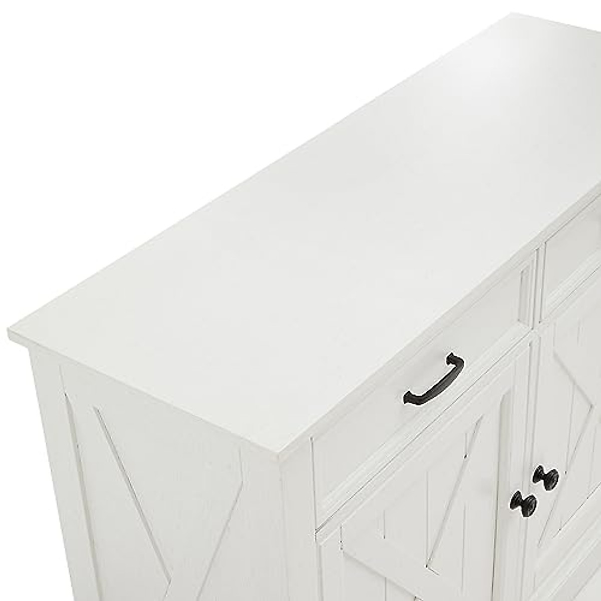 Crosley Furniture Clifton Sideboard, Distressed White