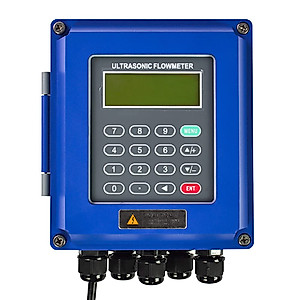 Ultrasonic Flow Meter TUF-2000B Liquid Flowmeter IP67 Digital +TM-1 DN50-700mm