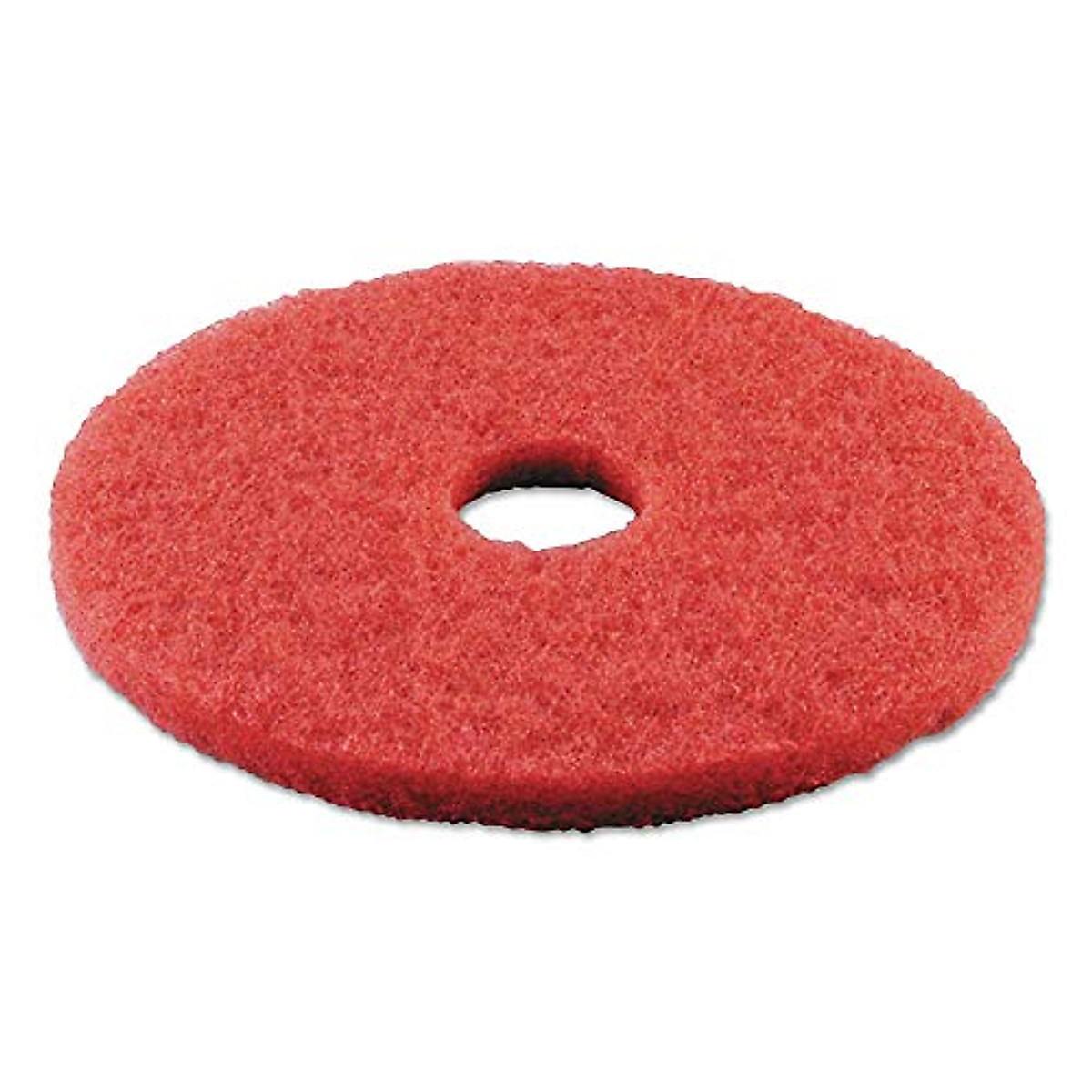 Boardwalk BWK4014RED 14 in. Diameter Buffing Floor Pads - Red (5/Carton)