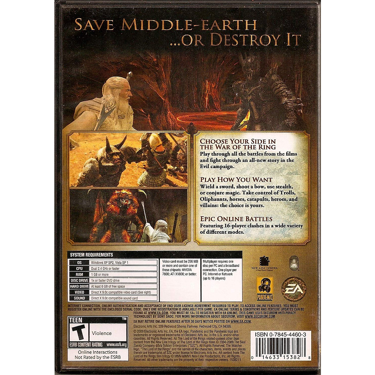 The Lord of the Rings: Conquest - PC