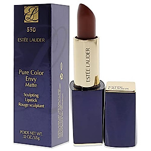 Estee Lauder Pure Color Envy Matte Sculpting Lipstick - 550 Mind Game for Women - 0.12 oz Lipstick