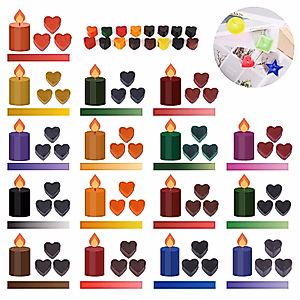 Candle Dye Set, 16 Colors Candle Wax Dye for Candle Making, Bulk Soy Wax Dyeing, DIY Candle Making Kit