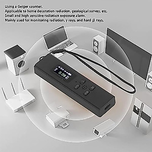 GammaDetector,Counter with Function, TFT Display, Wide Application, Working, for Radiation Testing in Various Environments