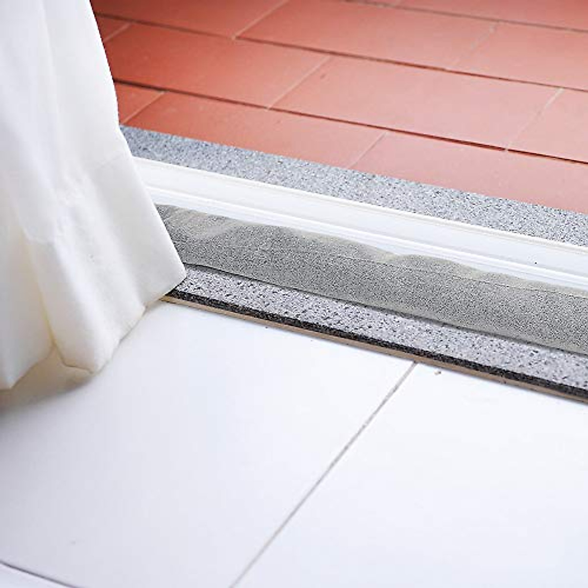 PIG Home Solutions Dryer-Safe Reusable Water Absorbent Sock - 4 Pack - 3" x 38" - Absorbs Up to 34 oz per Sock - Gray - PM50673