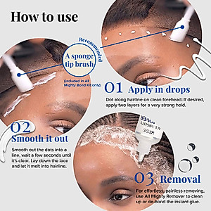 Red by Kiss All Mighty Bond Lace Front Wig Glue and Remover Kit