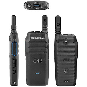 2 TLK100 Wave Using 4G LTE/WiFi Two Way Radio with Nationwide Coverage - Monthly Service Fee Required by Motorola Solutions